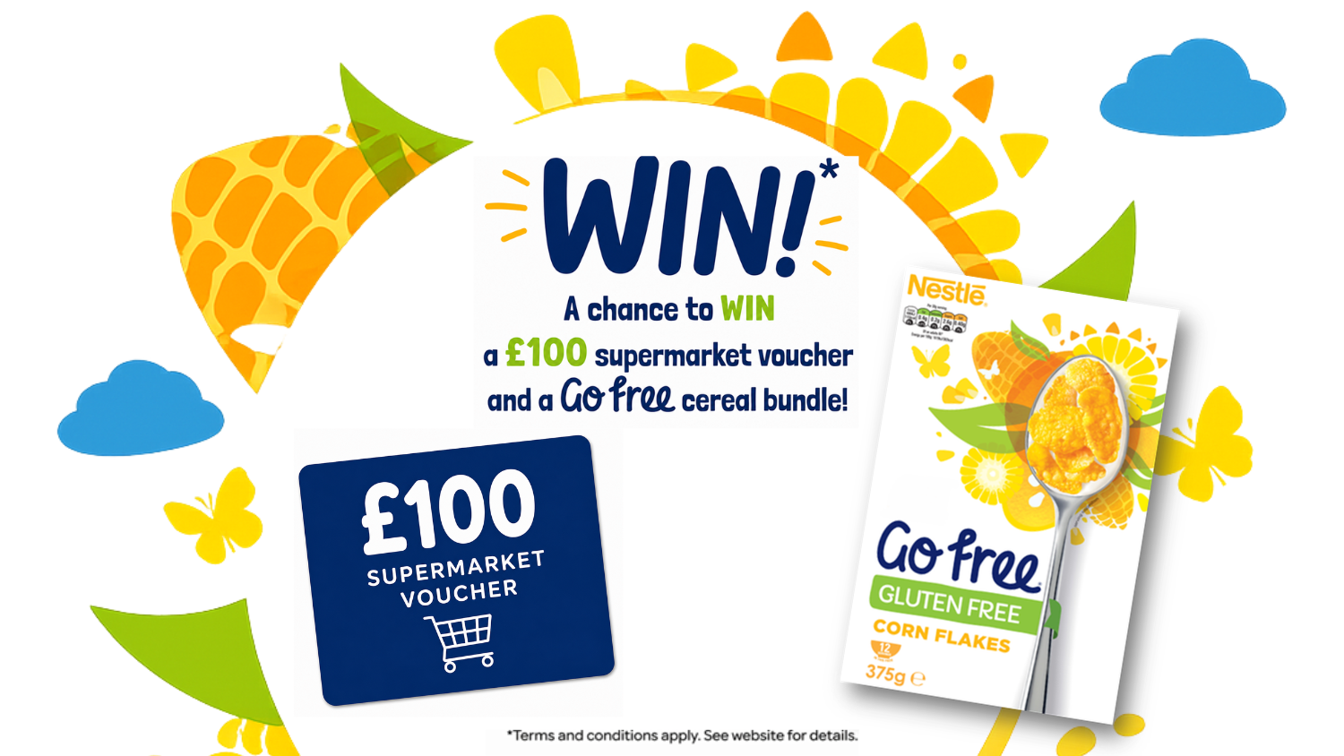 Win a £100 Tesco voucher and Nestle Cereals Go Free bundle! - Coeliac UK