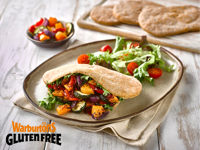 Mediterranean Loaded Pittas - Coeliac UK