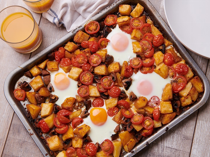 Gluten Free Breakfast Tray Bake - Coeliac UK